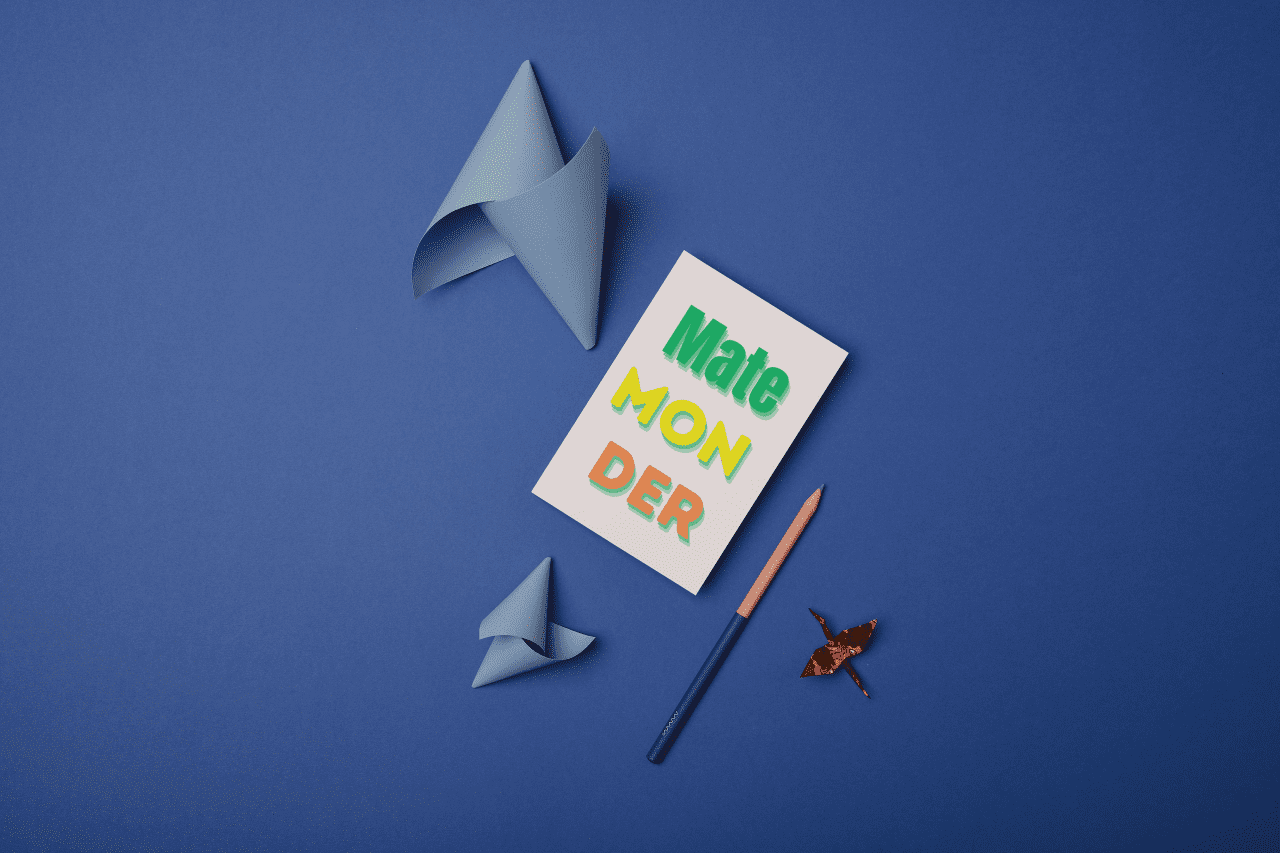 Carte postale Mate mon Der - Lovemymeuse